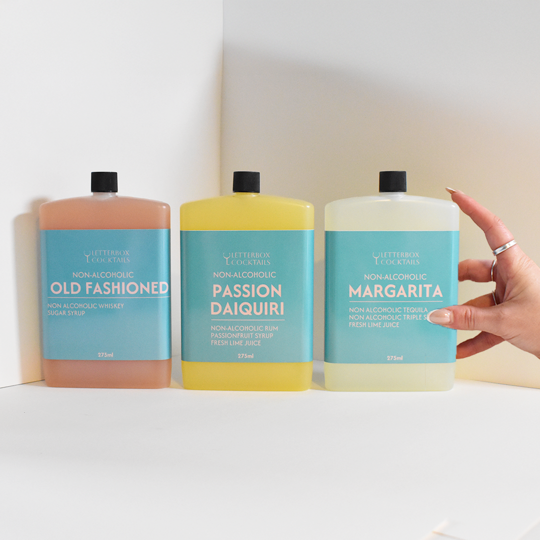 Build Your Own Triple Box – Alcohol-Free – Letterbox Cocktails